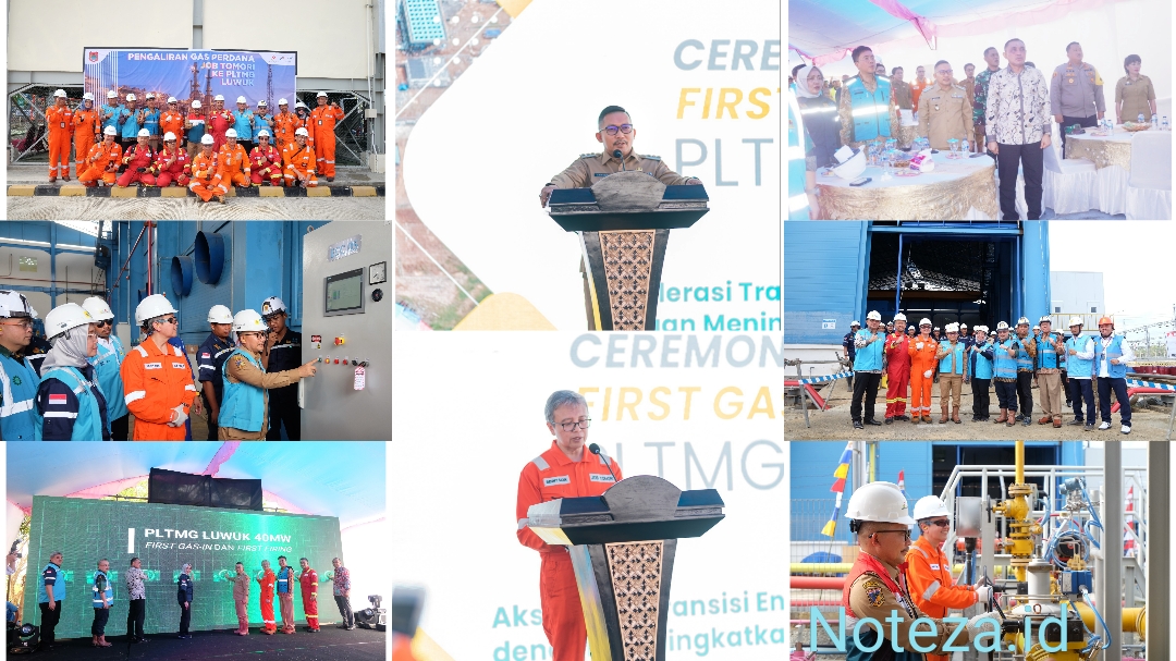Langkah Strategis diresmikan nya Pembangkit Listrik Tenaga Mesin Gas ...