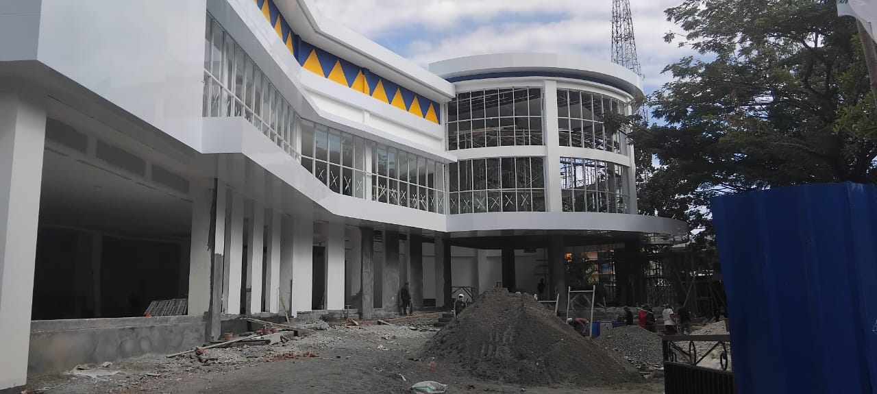 Pembangunan Gedung Perpustakaan Megah di Banggai Hampir Rampung, Siap Tingkatkan Literasi Warga